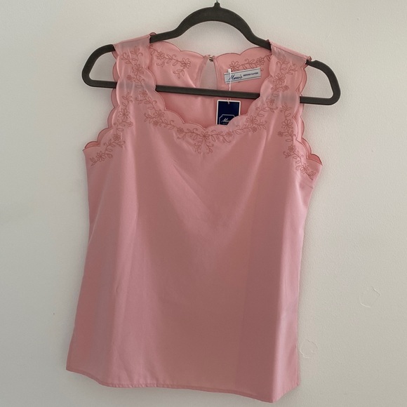 Tops | New Embroidery Flowers Cute Top | Poshmark